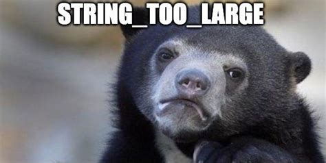 android — the string too large to encode using utf 8 — solved by