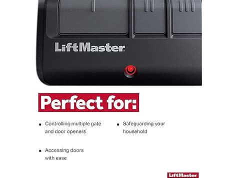 Liftmaster 893MAX 3 Button Remote Control