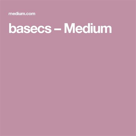 Basecs Medium Computer Basics Medium Computer Science