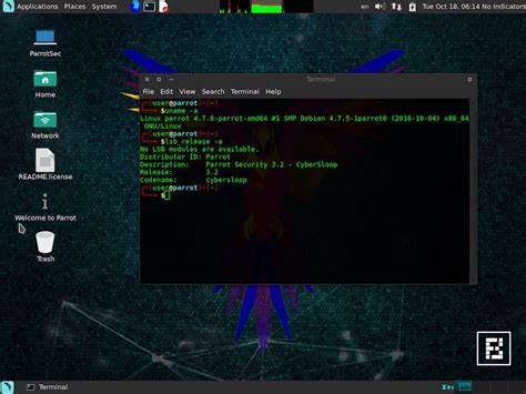 Parrot Security 32 Cybersloop Ethical Hacking Linux Distro Available