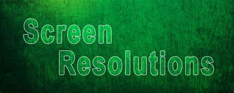 Screen Resolution Tester Alterdraft