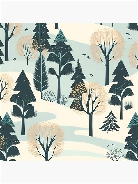 Winter All Over Greeting Card For Sale By Justin Barnhouse Redbubble