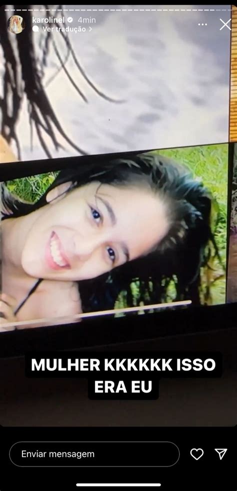 Karoline Lima Mostra Fotos De Antes Da Fama Eita Como Era Feia