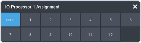 To Assign An Input Processor To An Input
