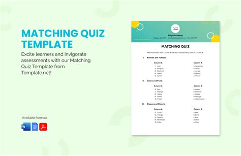 Multiple Choice Quiz Template Download In Word Google Docs Template Net