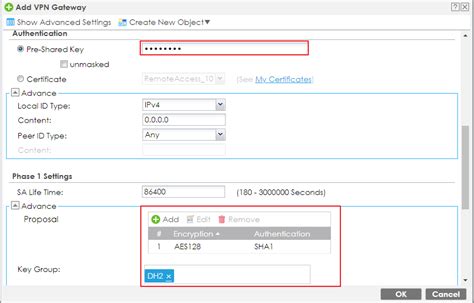 How To Configure Site To Site Ipsec Vpn Between Zld And Uos Device Zyxel Community