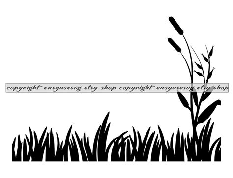 Grass SVG Lawn SVG Pasture SVG Land Svg Grass Clipart Grass Files For Cricut Grass Cut