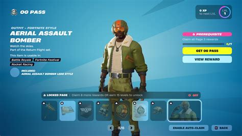 Fortnite Og Chapter 1 Season 1 Battle Pass Nieuwe Varianten Op