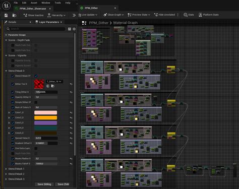 Artstation Dithering Shader Unreal Engine 5 Game Assets