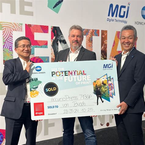 Konica Minolta Business Solutions Europe Gmbh On Linkedin Drupa Drupa2024 Seethepotential