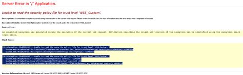 2010 While Accessing Localhost Gives An Error Unable To Read The