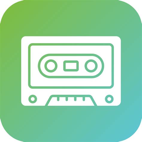 Cassette Vector Icon Style 22365187 Vector Art At Vecteezy