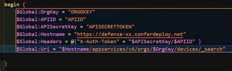 Powershell Script For Carbon Black Cloud Management Mohamed Hassan