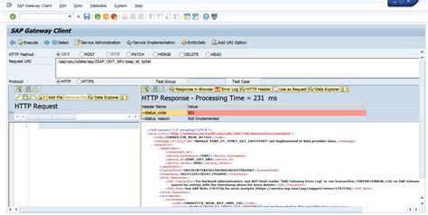 Create Sap Gateway Using Rfc Function Module Map G Sap Community