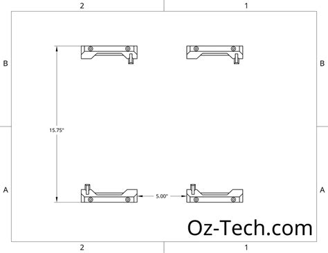 Mounting Brackets For Toughbuilt Stacktech™ 3d Printed Oztech