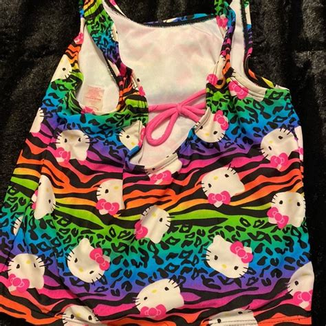Hello Kitty Swim Hello Kitty Bathing Suit Top Poshmark