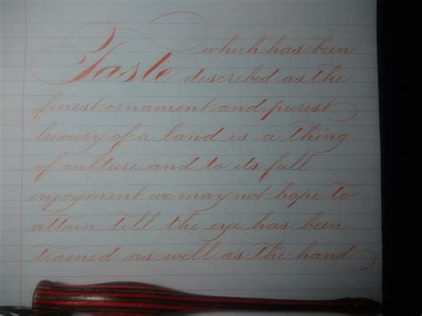 Practice On My Spencerian Script Rcalligraphy