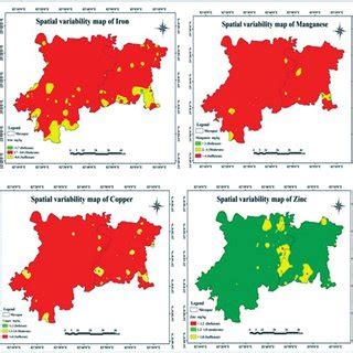 Spatial Variability Map Of Ph Ec Organic C And Primary Nutrient Download Scientific Diagram