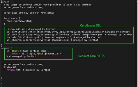 Como Instalar Um Certificado Ssl Grátis Com Nginx E Lets Encrypt Coffops