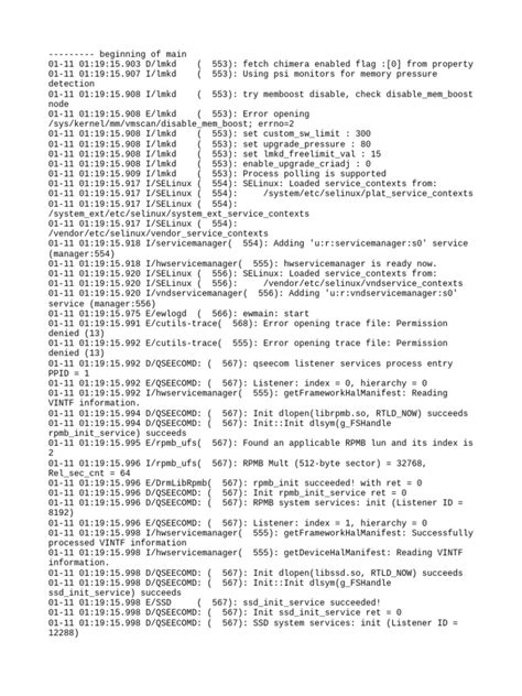 Logcat Prev Csc Log Pdf Operating System Technology System Software