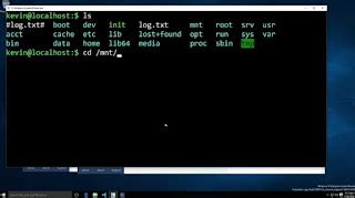 Windows With Ubuntu Bash Console How To Use It TechnoTron