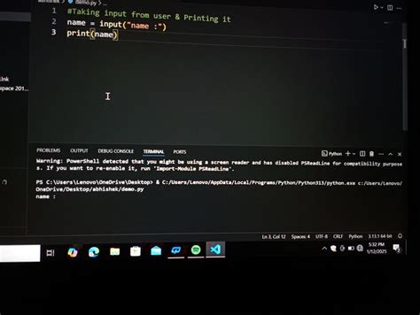 Excited To Begin My Journey In Learning Python Programming 🚀 Coming From Abhishek Pathak