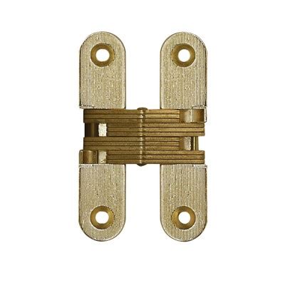 Купить Петля скрытого монтажа фиксированная 830, Латунь полированная ...