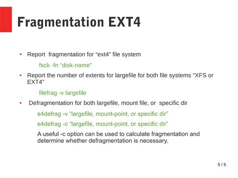 File Fragmentation Ppt