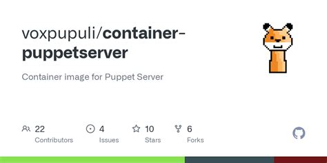 GitHub Voxpupuli Container Puppetserver Docker Image For Puppet Server