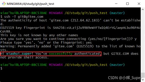 git入门——使用ssh协议上传代码 使用ssh推送代码到对应git分支 csdn博客