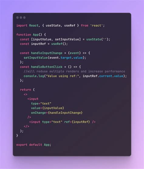 Refs Over State For Input Handling In React Samruddh Shah Posted On