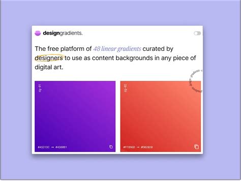 Design Gradients Prototypr Toolbox