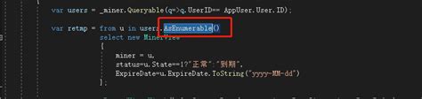 linq to entities 不识别方法“system string tostring “yyyy mm dd” ” netlock