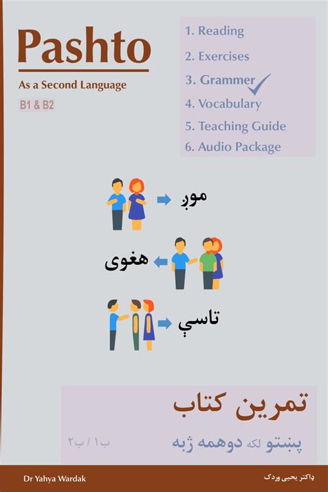 Pashto Grammar Book B1 And B2 Pashto As A Second Language Uk