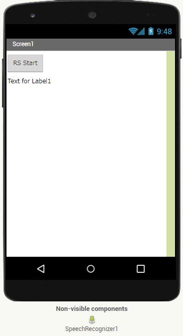 The Speech Recognition Function Does Not Work With UseLegacy Unchecked With Android
