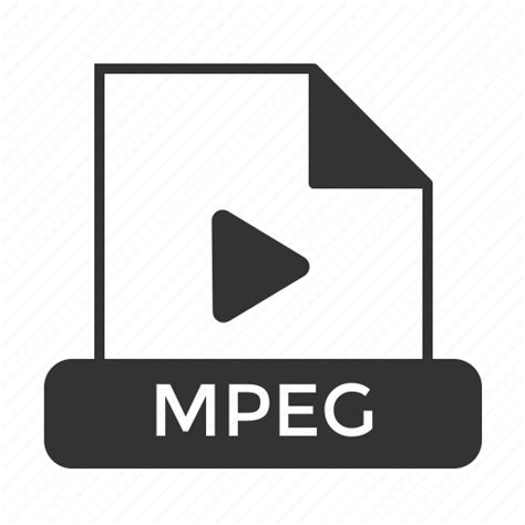 File Format Media Mpeg Icon