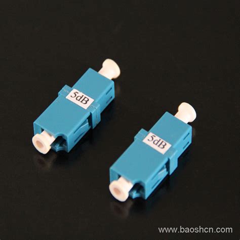 Lc Pc Fiber Optic Attenuator Fixed Flang Type Lc Pc Fiber Optic Attenuator And Lc Pc Fiber
