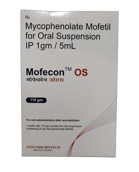 Mofecon Os Syrup For Clinical Oral Suspention At Rs 7790 Bottle In Bhopal