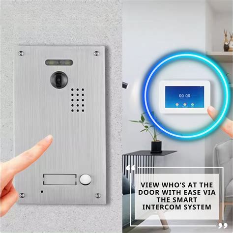Smart Video Intercom Home Intercom System And Smart Door Intercom The Connected Shop