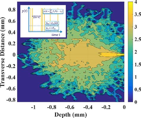 Illustration Of The Beta Particle Interaction Volume In Cross Section Download Scientific