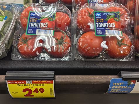 Tomatoes 4 Pack Just 249 At Kroger Iheartkroger