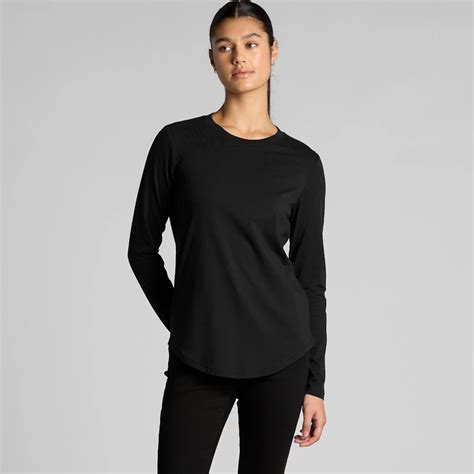 As Colour Womens Maple Curve Ls Tee 4021 Fifth Column