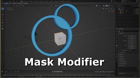 Mask Modifier [ger] Blender 2 8 Youtube