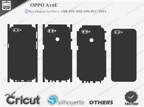 Oppo Reno Skin Template Vector Armobileskin