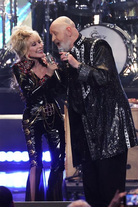 Dolly Parton Rock Hall Induction Brings In Simon Le Bon Rob Halford