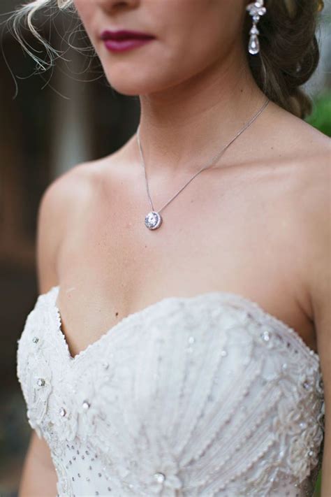 V Neck Wedding Dress Necklace Wedding Info