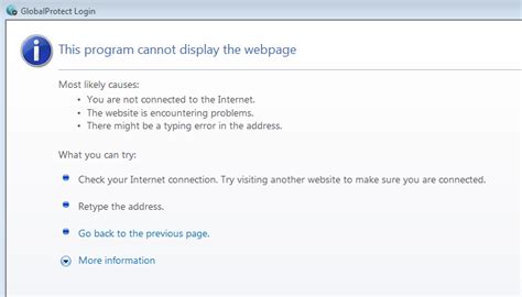 Globalprotect Connect Button Not Working Lasembasket