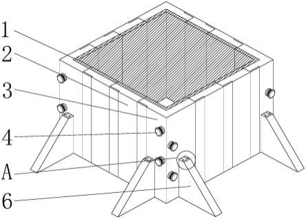 一种建筑工程用可拼接的混凝土建筑模板的制作方法