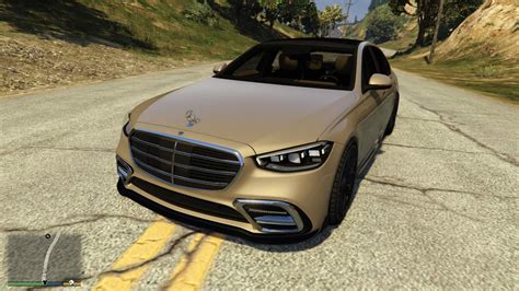 Mercedes Benz W223 Class S 500 4matic 2022 Gta5