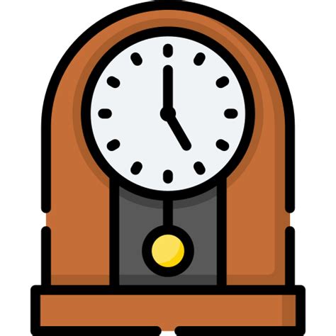 Table Clock Special Lineal Color Icon